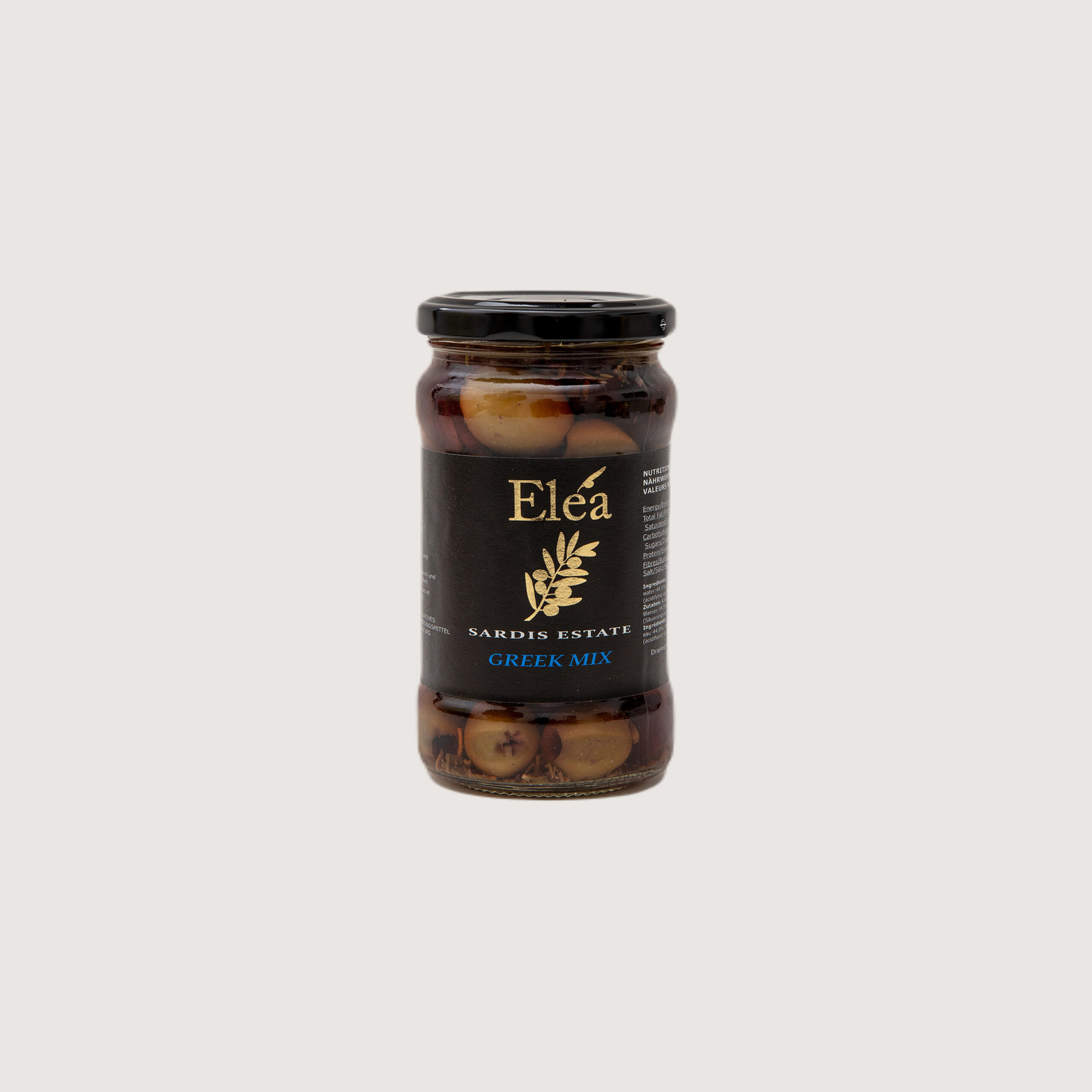 Greek Mix - Pitted Kalamata & Green Olives - Sardis Estate